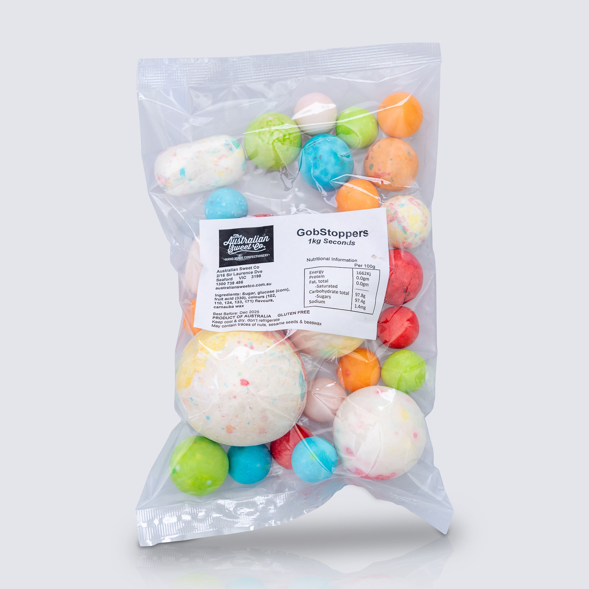 Assorted Sizes Gobstoppers Clearance 2x1kg Packs